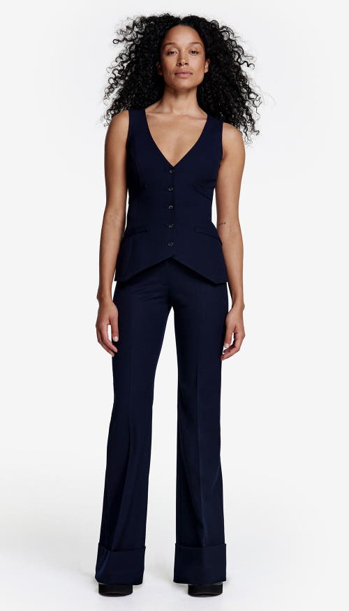 SMYTHE Smythe Wide Leg Cuffed Trousers